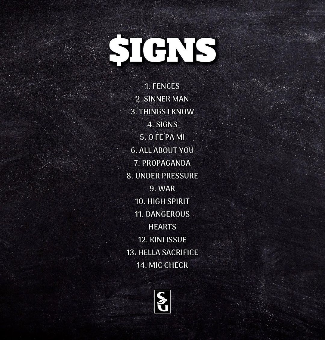 Album Review: Runtown's Signs - The Upper Entertainment